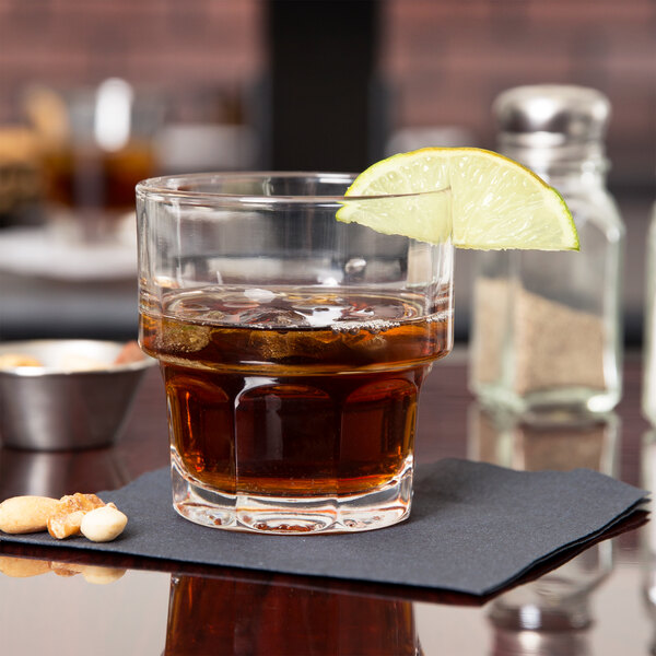 Libbey 15661 Gibraltar 7 oz. Stackable Rocks / Old Fashioned Glass - 36 ...