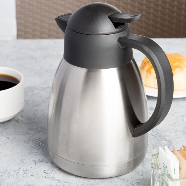 Choice 40 Oz Insulated Thermal Coffee Carafe