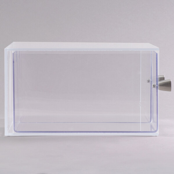 Cal-Mil 1480 Eco Modern Two Drawer Acrylic Bread Box for 1279 Bread ...