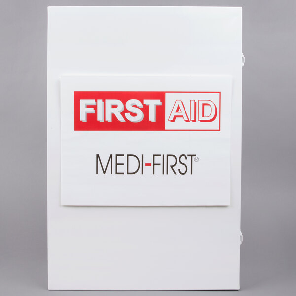 First Aid Kit Cabinet 4 Shelf Medique - 1098 pcs. (MFR Item: 734M1)