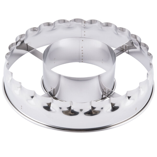 Ateco 14428 2" Stainless Steel Jumbo Frill / Ruffle Cutter
