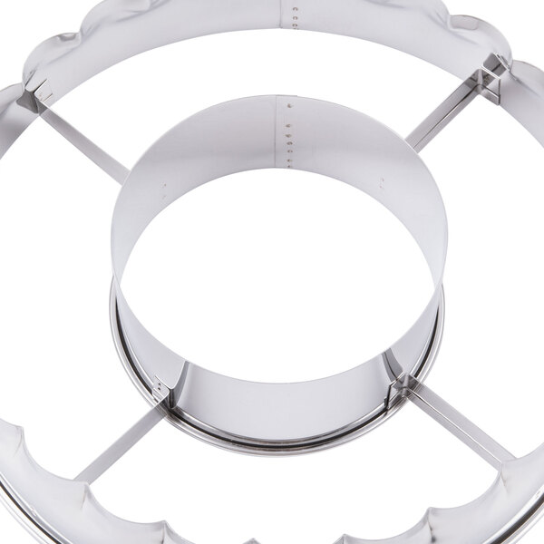 Ateco 14428 2" Stainless Steel Jumbo Frill / Ruffle Cutter