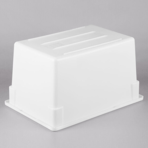 Choice 26" x 18" x 15" White Polyethylene Food Storage Box