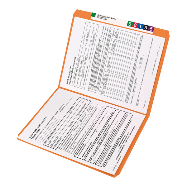 Smead 12510 Letter Size File Folder - Standard Height with Reinforced ... Smead 12510 Letter Size File Folder - Standard Height with Reinforced ...