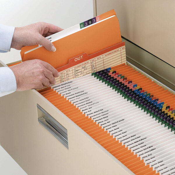 Smead 12510 Letter Size File Folder - Standard Height with Reinforced ... Smead 12510 Letter Size File Folder - Standard Height with Reinforced ...