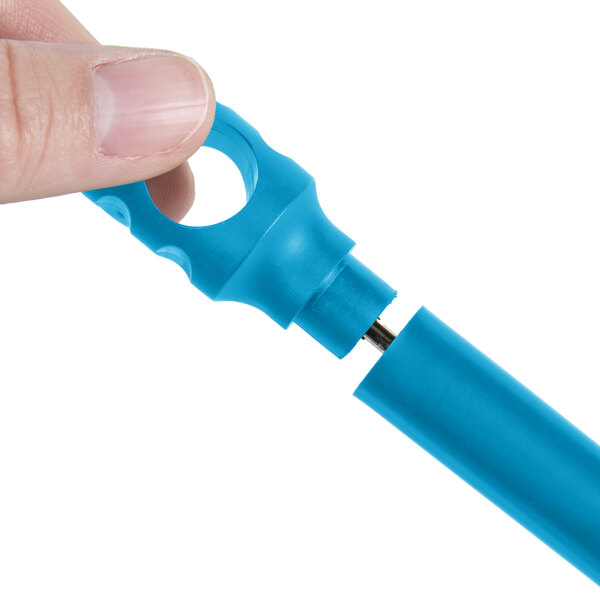 Turquoise Customizable Plastic Pocket Corkscrew