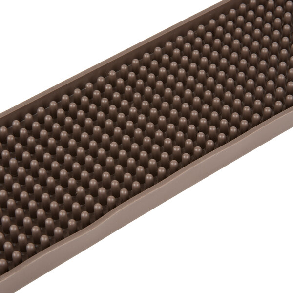 Choice 3 1/4" x 27" Brown Bar Mat