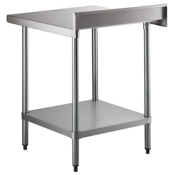 Regency 30" x 30" 18-Gauge 304 Stainless Steel Commercial Work Table ...