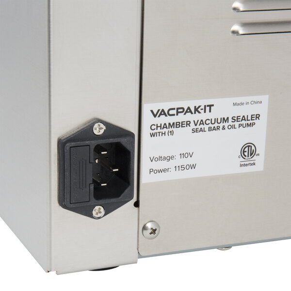 VacPak-It VMC16 Chamber Vacuum Packaging Machine with 16" Seal Bar and ...