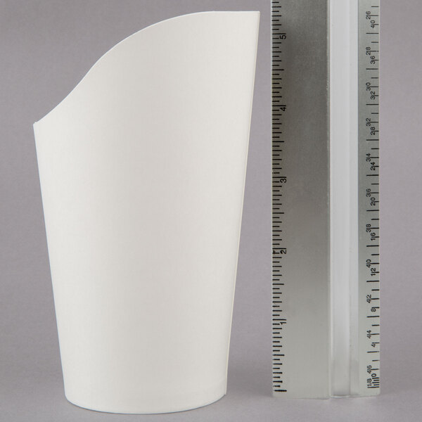 Choice Large 7.5 oz. White Paper Scoop Cup - 1000/Case