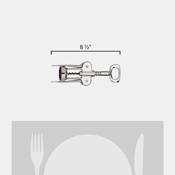 Deluxe Chrome-Plated Wing Corkscrew