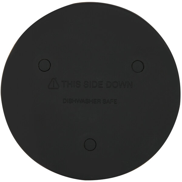 Lodge ASMMT 5 3/4" Round Heat-Resistant Black Magnetic Trivet