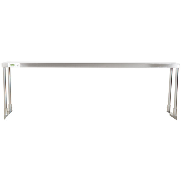 Regency Stainless Steel Single Deck Overshelf - 12" x 60" x 19 1/4"
