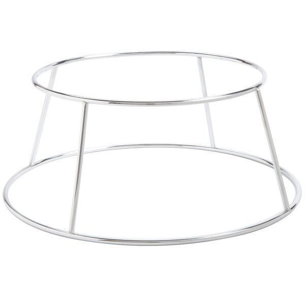 Choice 4" Chrome Plated Steel Display Stand