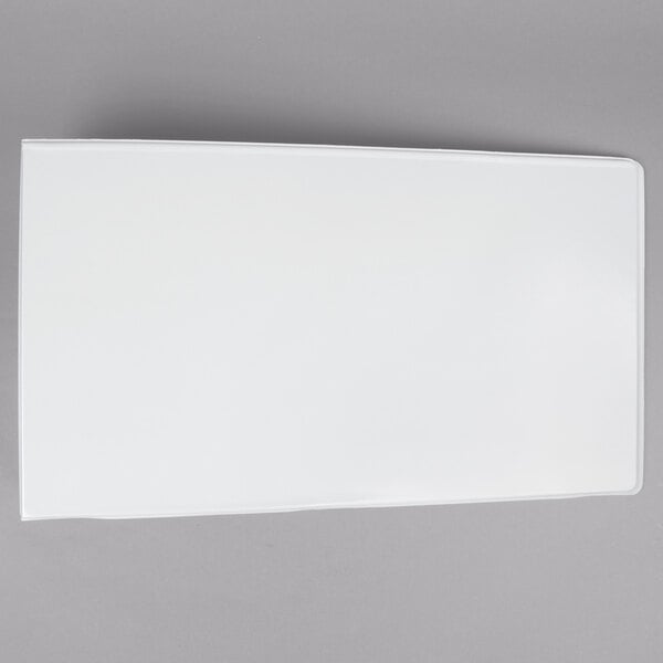 Cardinal CRD 22142 ClearVue 11" x 17" White Tabloid Size Binder with 3 ...