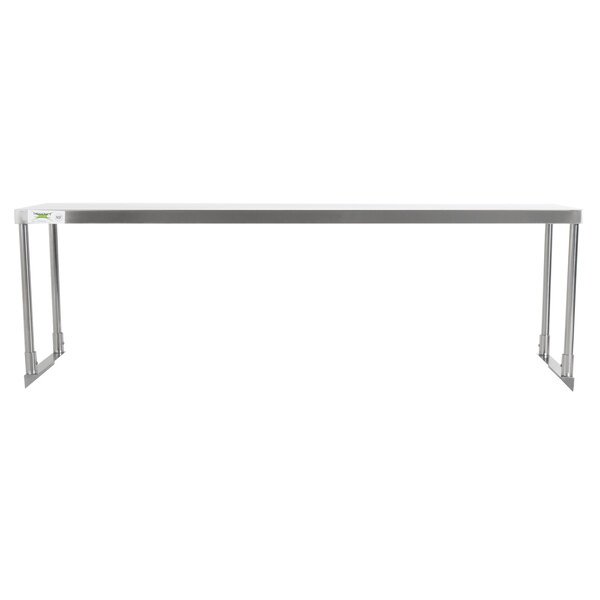 Regency Stainless Steel Single Deck Overshelf - 18" x 60" x 19 1/4"