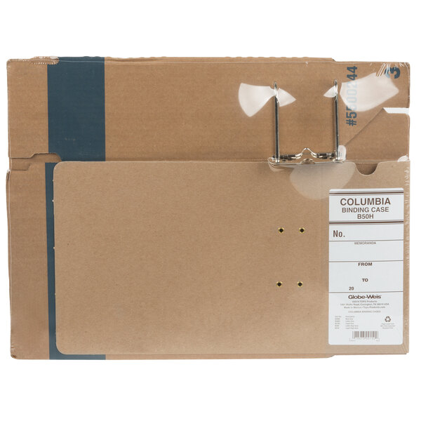 Globe-Weis GLW B50H Columbia Kraft Recycled Binding Case