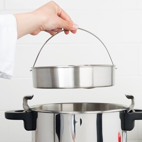 Monix 013204 Monix 34 Cup (17 Cup Raw) 8.5 qt. (8 Liter) Stainless ...