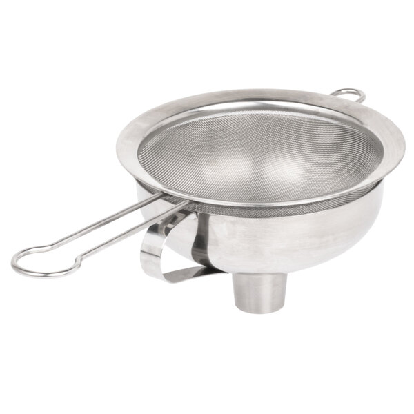 iSi 271401 Stainless Steel Funnel with Sieve Insert