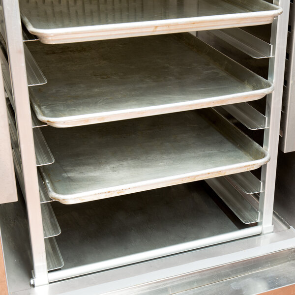 Regency 16 Pan Aluminum End Load Sheet / Bun Pan Rack for Reach-Ins ...