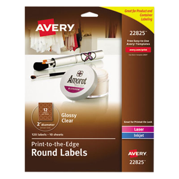 Avery Template 22825