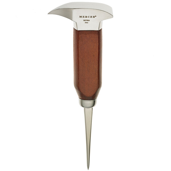 Mercer Culinary M37024 Barfly 7" Stainless Steel Ice Pick with Wooden ...
