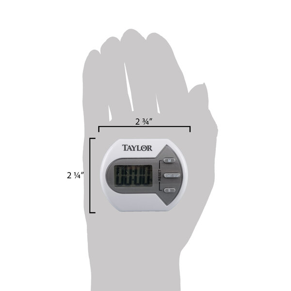 Taylor 5806 Splash Resistant Compact Digital Kitchen Timer