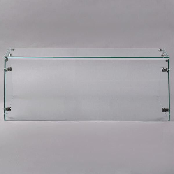 Avantco SNZGD8 Flat Glass Sneeze Guard - 49"