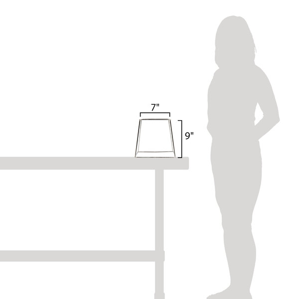 Choice 9" Square Stainless Steel Metal Display Stand