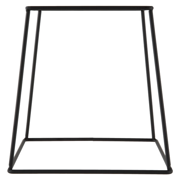 Choice 9" Square Black Metal Display Stand