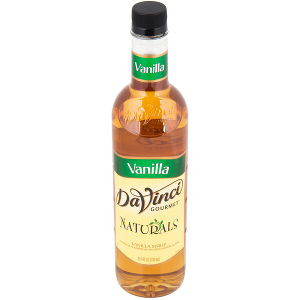 DaVinci Gourmet 750 mL All Natural Vanilla Flavoring Syrup
