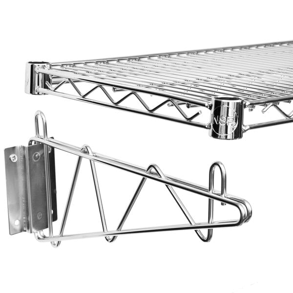 Regency 14" x 36" Chrome Wire Wall Mount Shelf