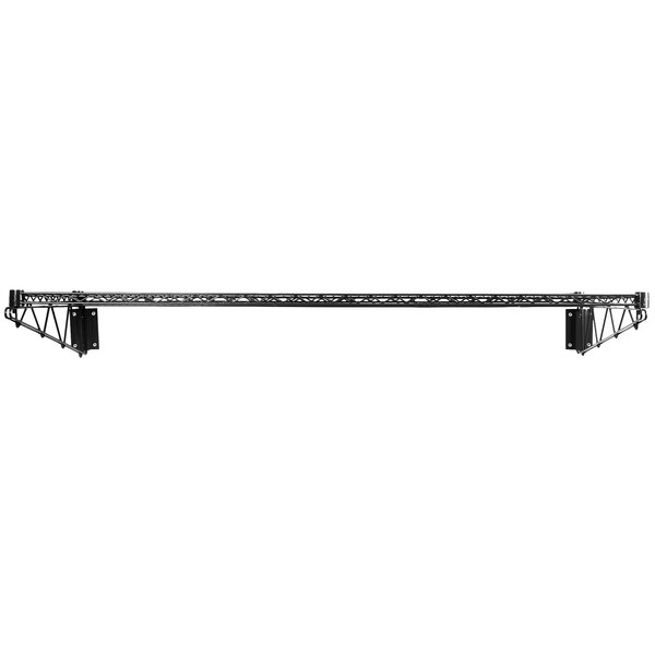 Regency 24" x 60" Black Epoxy Wire Wall Mount Shelf