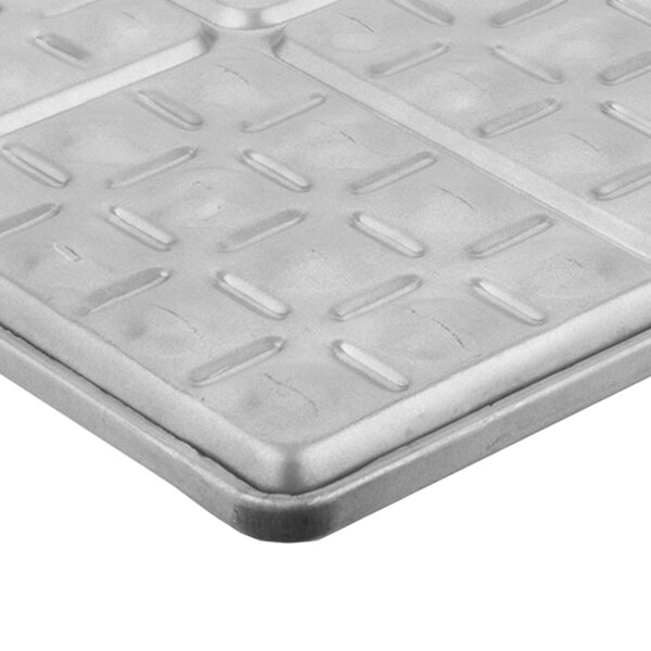 Chicago Metallic 40434 Glazed Aluminized Steel Slider Bun Pan - 96 Mold