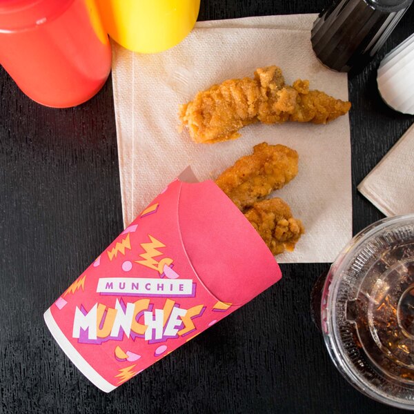 Solo GF24-00645 Eco-Forward Munchie Cup 2.4 oz. Grease-Resistant Paper ...