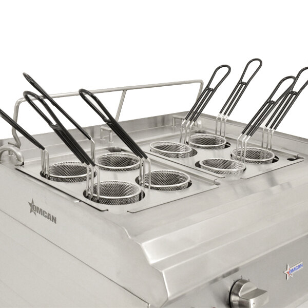 Countertop Double Tank Electric Pasta Cooker - 240V, 7200W