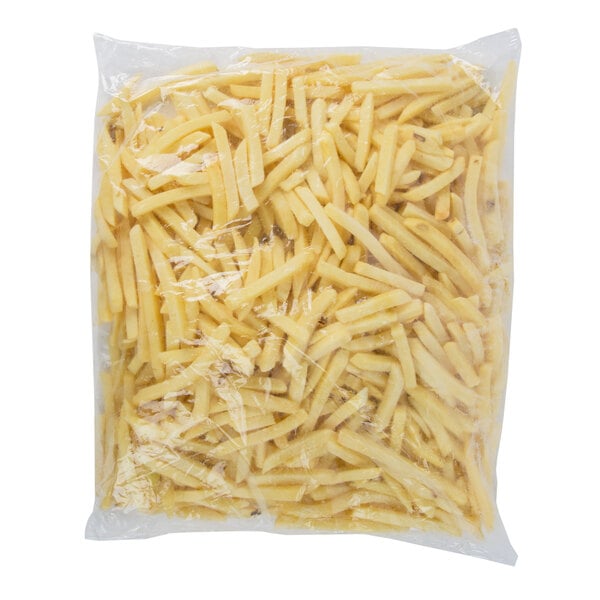 McCain Foods Golden Fry 5/16" Straight Cut French Fries 5 lb. Bag - 6/Case