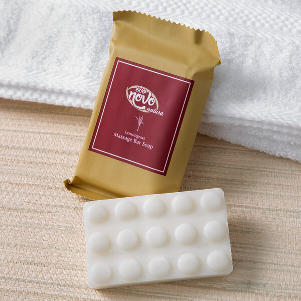 Eco Novo Natura 1.94 oz. Wrapped Glycerin Hotel and Motel Massage Body ...