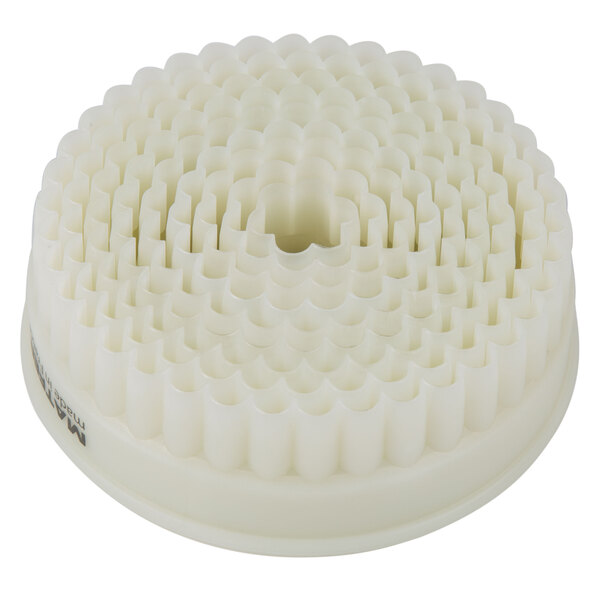 Matfer Bourgeat 150101 9-Piece Exoglass Round Non-Stick Fluted Pastry ...