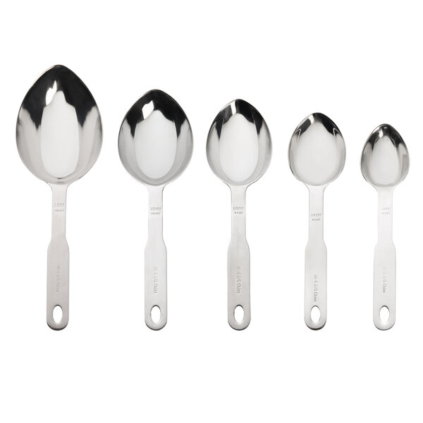 Measuring Scoops (5 Piece Set, Stainless Steel)