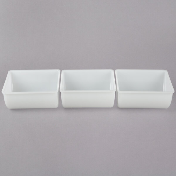 Choice 1 Qt. Condiment Dispenser Insert - 3/Pack