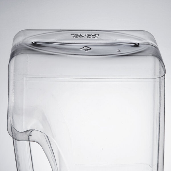 Choice 5 lb. Rectangular Plastic Spice / General Use Storage Container