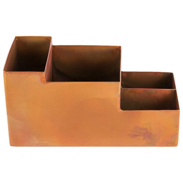 American Metalcraft BARC5 Antique Copper Satin Finish Bar / Coffee ...