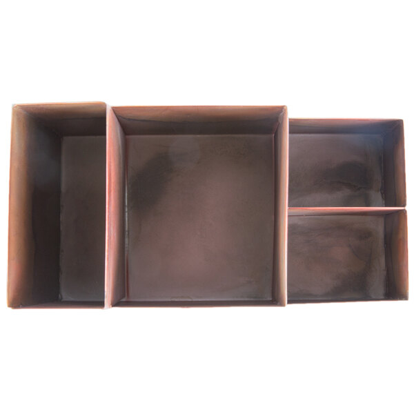 American Metalcraft BARC5 Antique Copper Satin Finish Bar / Coffee ...