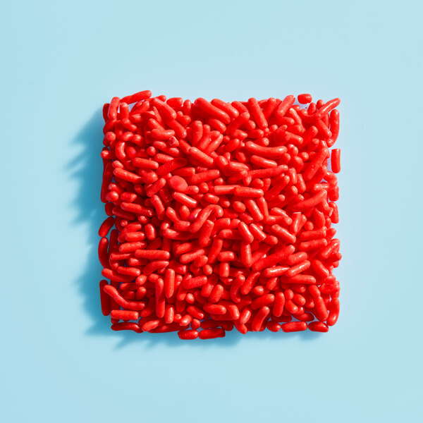 Adourne Red Sprinkles 10 lb.