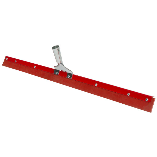 Carlisle 4007700 Flo-Pac 36" Straight Red Gum Rubber Heavy-Duty Floor ...