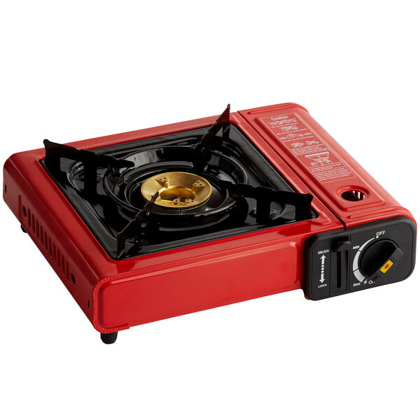 Choice Red 1-Burner High Performance Butane Countertop Range / Portable ...