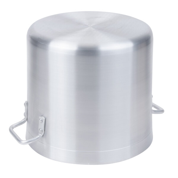 20 Qt. Aluminum Stock Pot (Heavy Weight) | WebstaurantStore