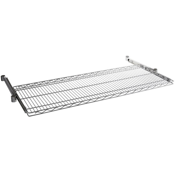 Regency 18" x 48" NSF Chrome Wire Sliding Shelf