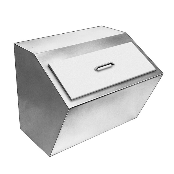 Delfield 240 Drop In Stainless Steel Ice Chest / Bin with Cover